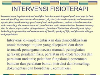 Proses-Fisioterafi penatalaksanaan-Pertemuan | PPT