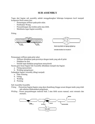 Proses pembuatan kapal | PDF