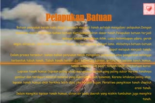 Proses proses di litosfer dan atmosfer boeat pmpg | PPTX