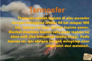 Proses proses di litosfer dan atmosfer boeat pmpg | PPTX