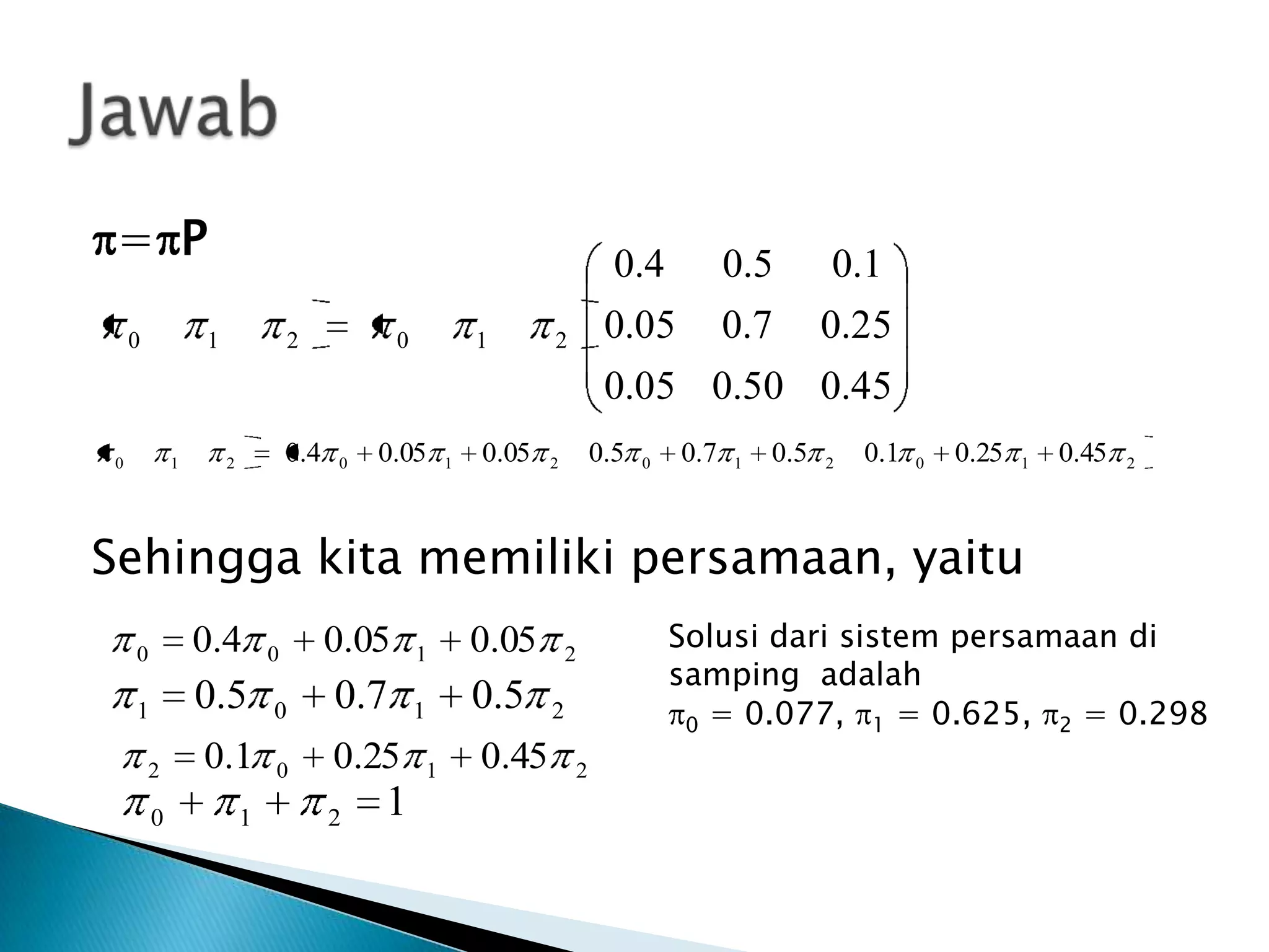 Proses stokastik | PPTX