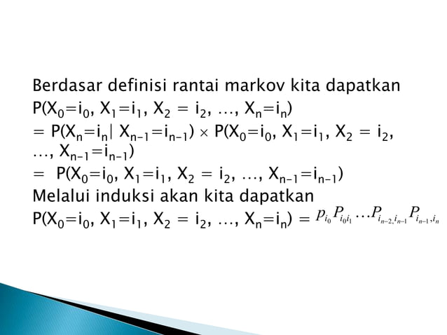 Proses stokastik | PPTX