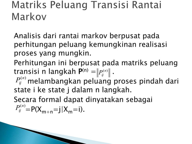 Proses stokastik | PPTX