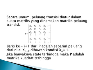 Proses stokastik | PPTX