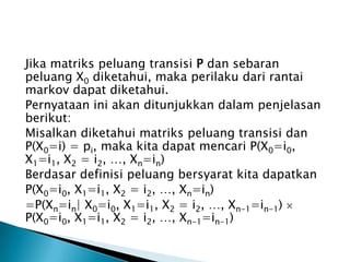 Proses stokastik | PPTX