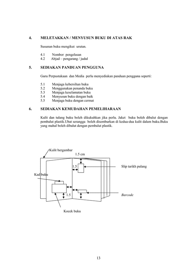 Pengurusan PSS: Proses Teknik Bahan dan Buku Pusat Sumber | DOC