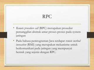 Proses and thread | PPT