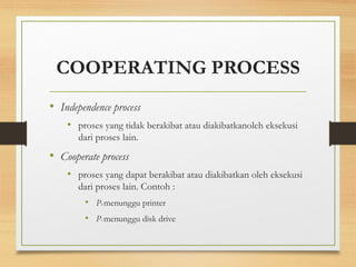 Proses and thread | PPT