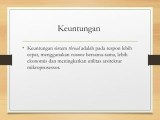 Proses and thread | PPT
