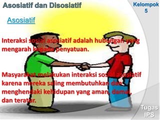 Proses asosiatif dan disosiatif | PPTX