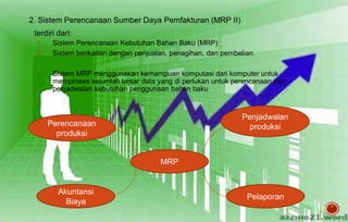 SISTEM INFORMASI AKUNTANSI--PROSES BISNIS PRODUKSI | PPTX