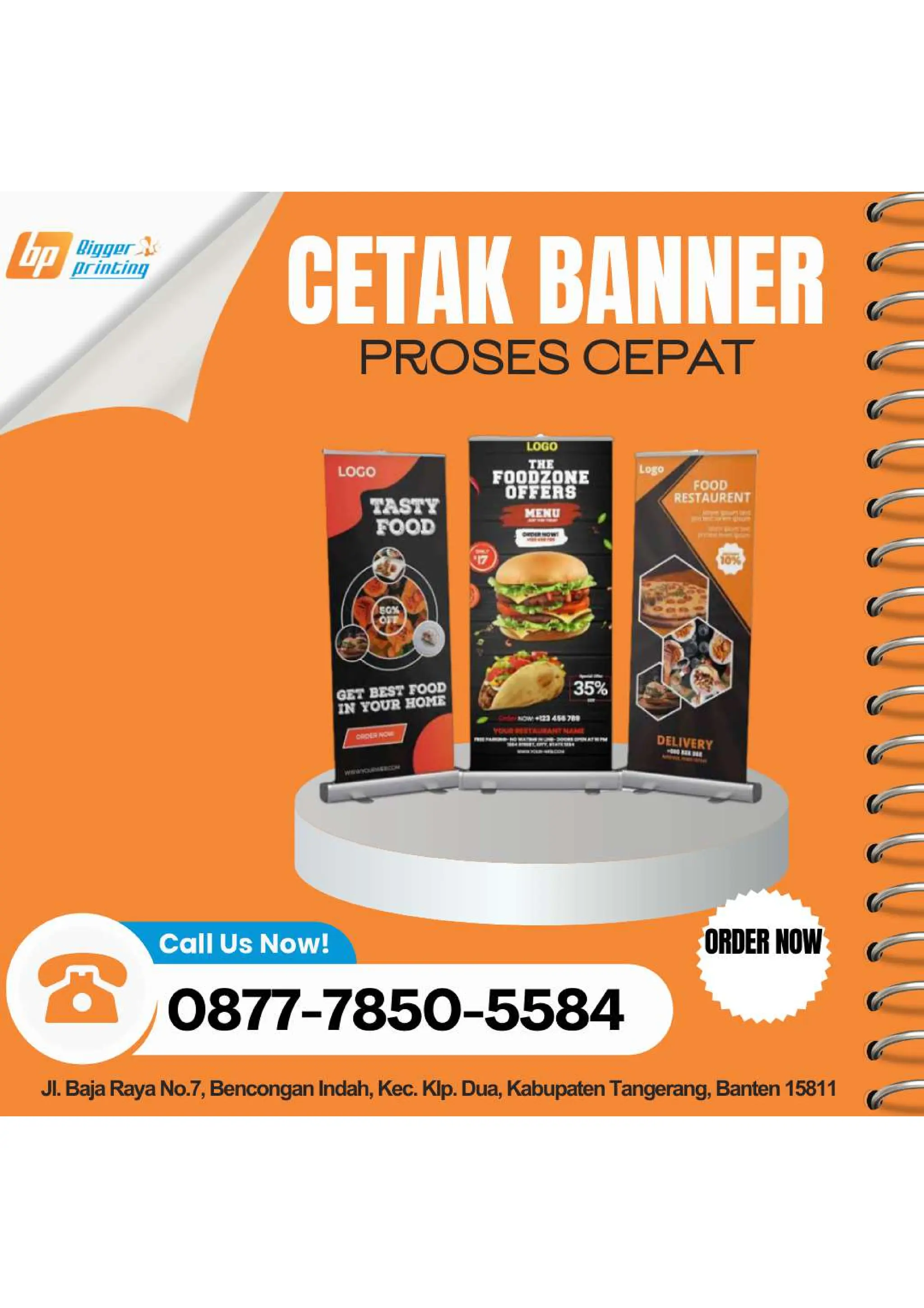 PROSES CEPAT, Wa./Call 0877-7850-5584, Tempat Bikin Banner di Periuk Tangerang | PDF