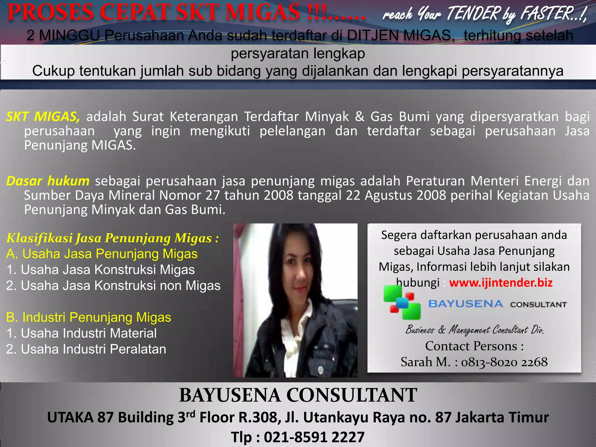 Proses cepat skt migas | PPT