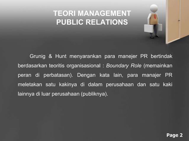 STRATEGI PROSES DAN MANAJEMEN HUMAS RUMAH SAKIT | PPT