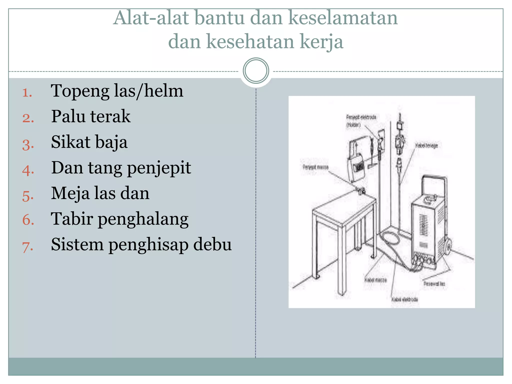 Proses dan peralatan las listrik | PPTX