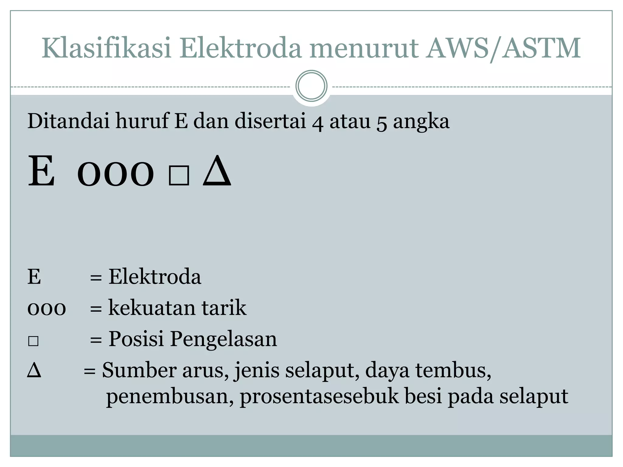 Proses dan peralatan las listrik | PPTX
