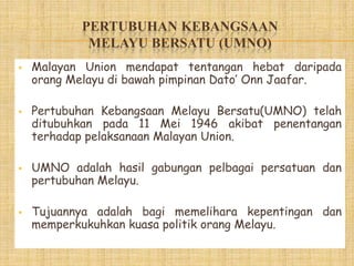 Proses dan tindakan politik dalam hubungan etnik di | PPT