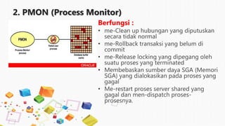 Proses database oracle | PPT