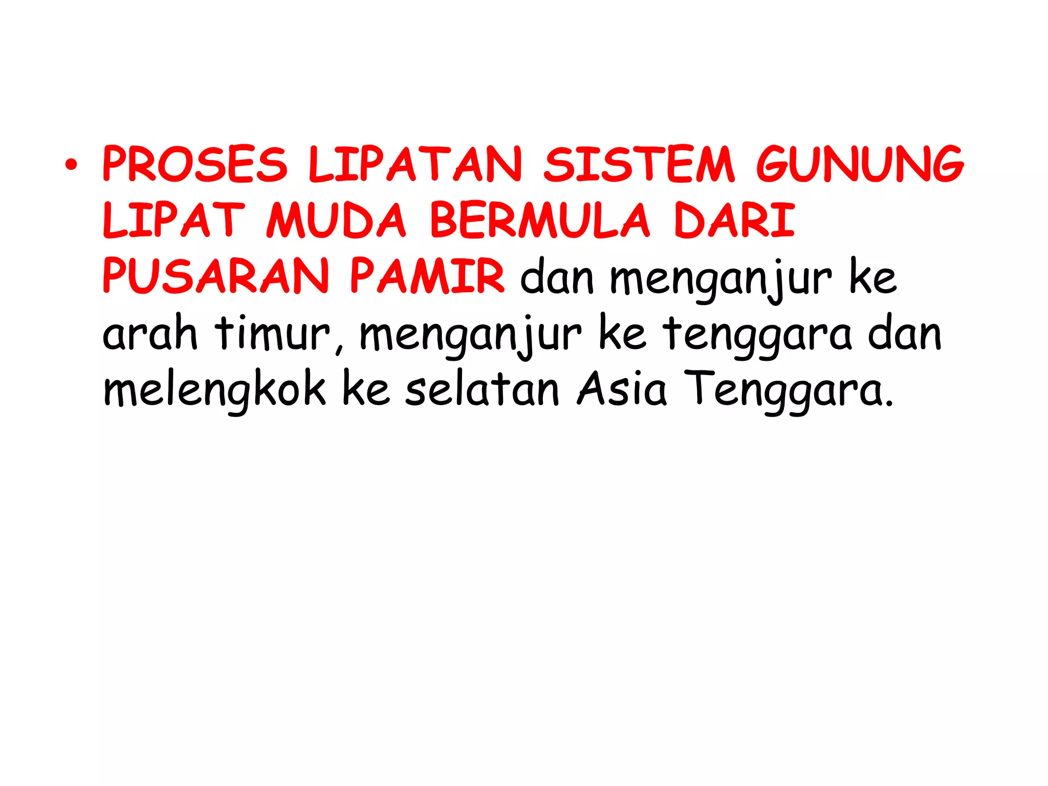 Proses endogenik & lipatan | PPTX