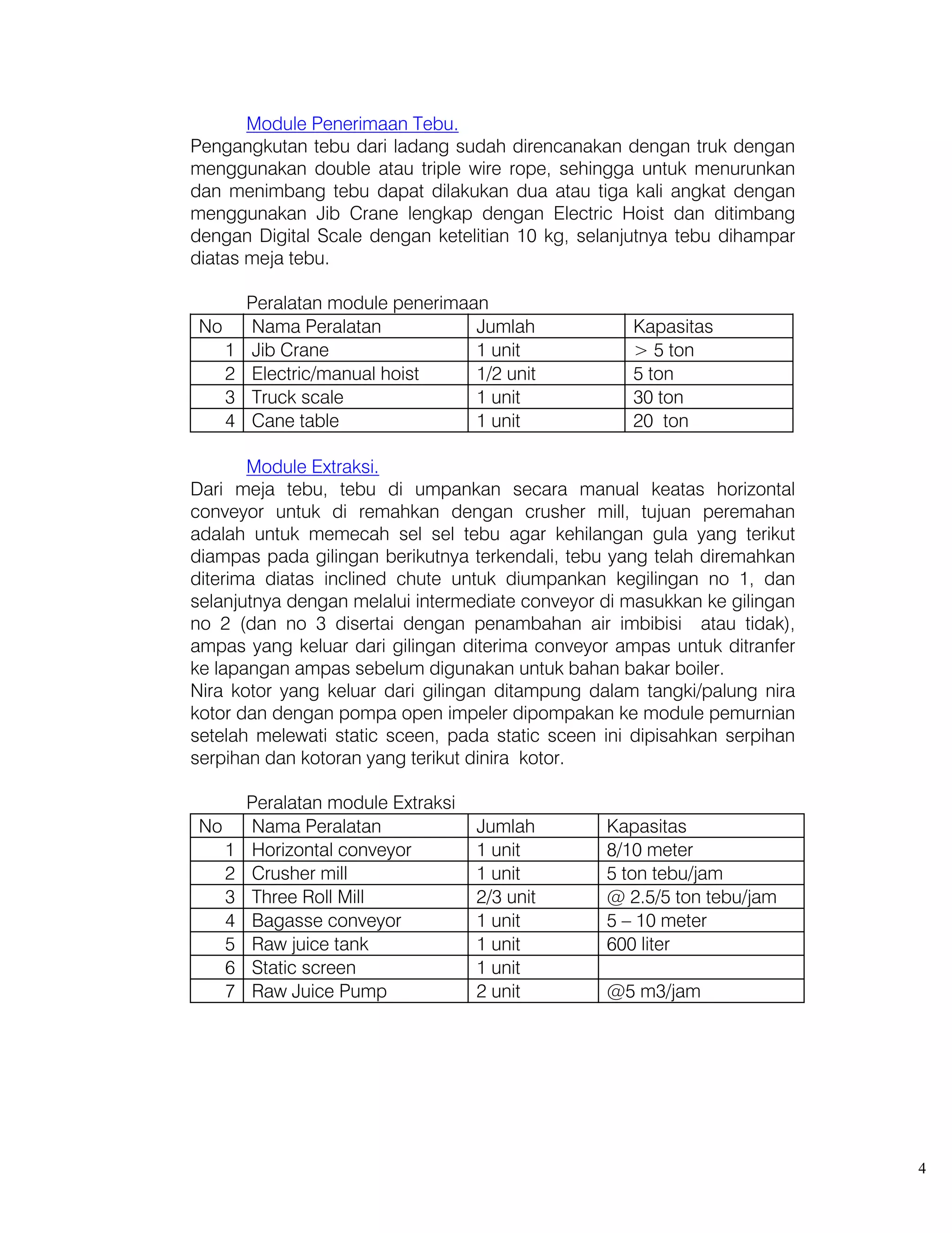 PROSES GULA DI PABRIK GULA MINI | PDF