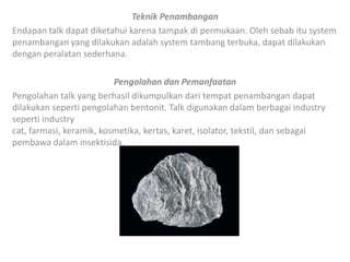 Proses hidrotermal 2 | PPTX