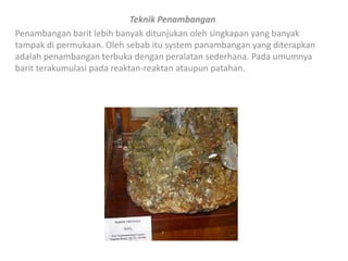 Proses hidrotermal 2 | PPTX