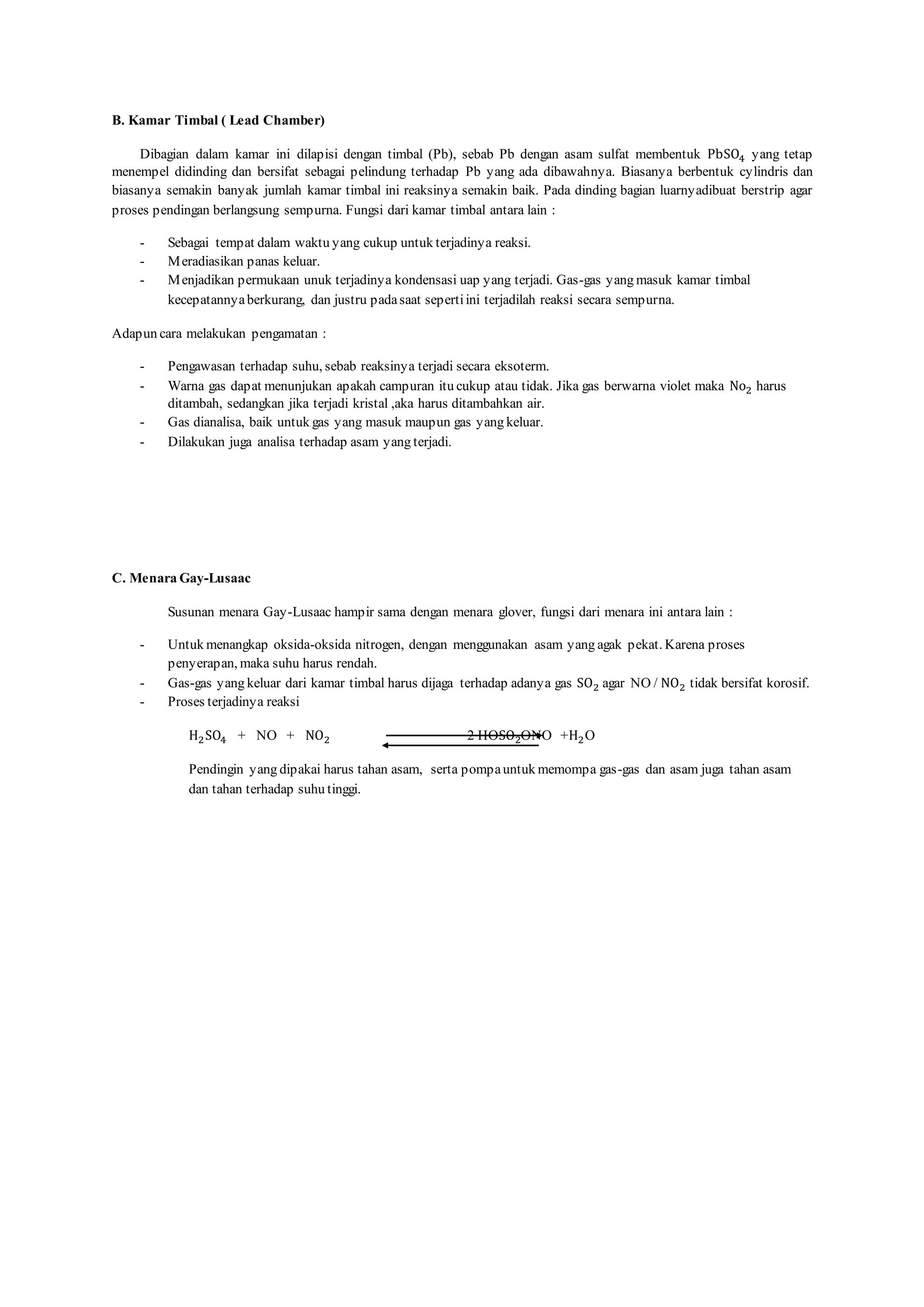 Proses industri kimia i | DOCX