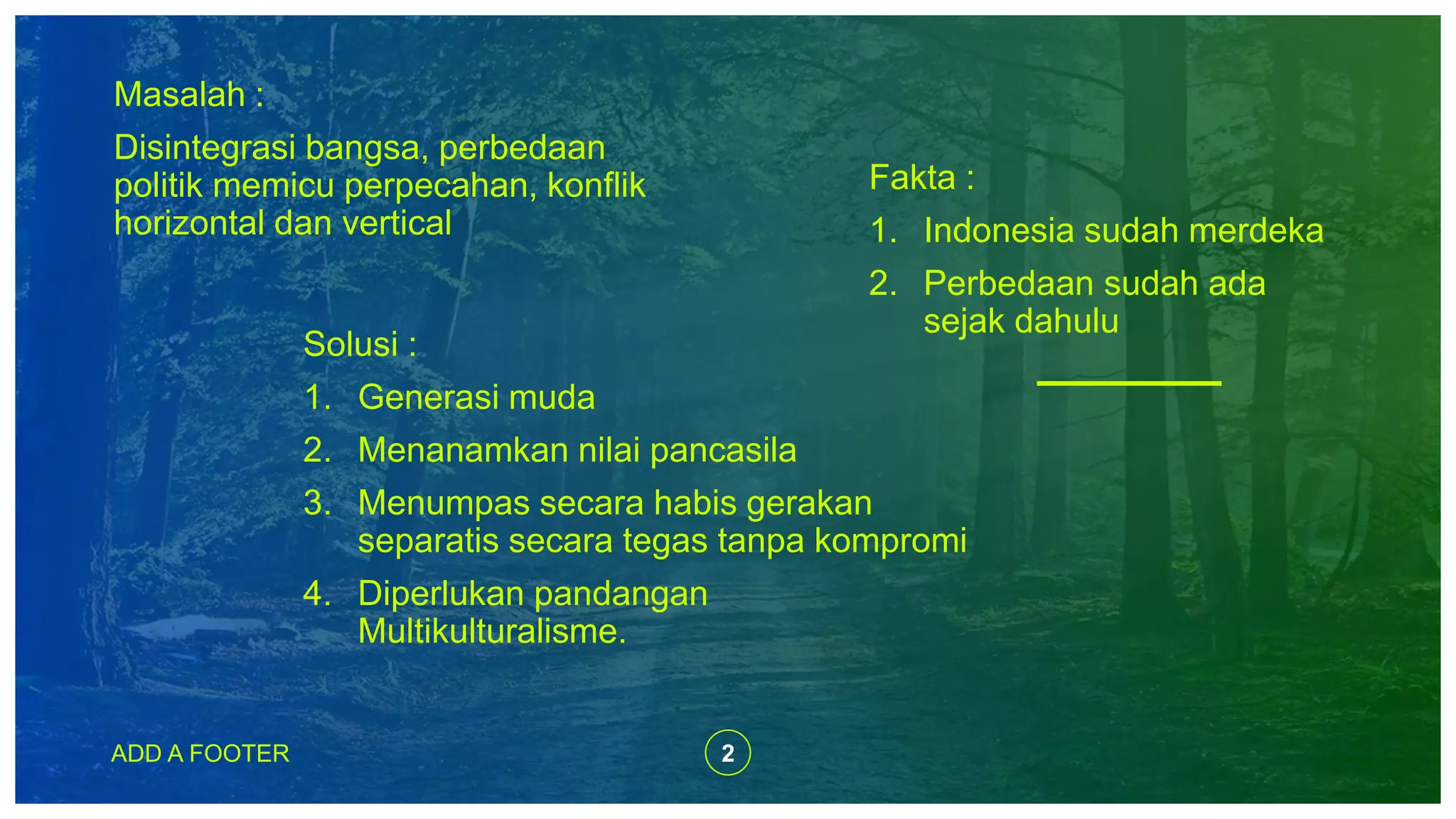 Proses integrasi nasional di indonesia | PPTX