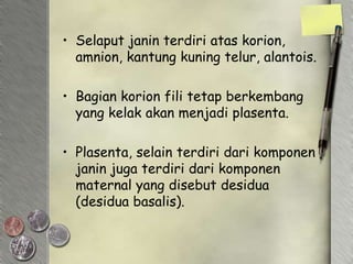 Proses kehamilan | PPTX