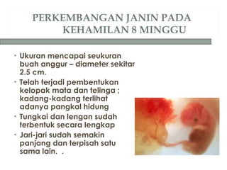 Proses Kehamilan dan Tumbuh kembang Fetus | PPT