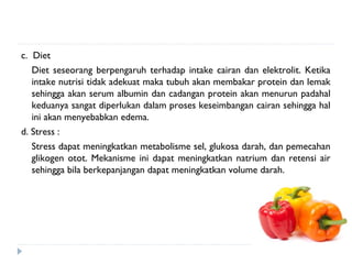 Proses keperawatan gangguan keseimbangan cairan | PPT