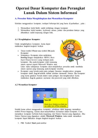 Proses kerja it | PDF