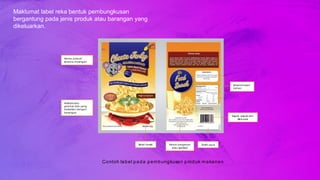 Proses lakaran label pembungkusan | PPTX