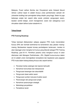 Proses lantikan ptd official from intan | PDF