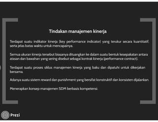 Proses manajemen kinerja | PDF