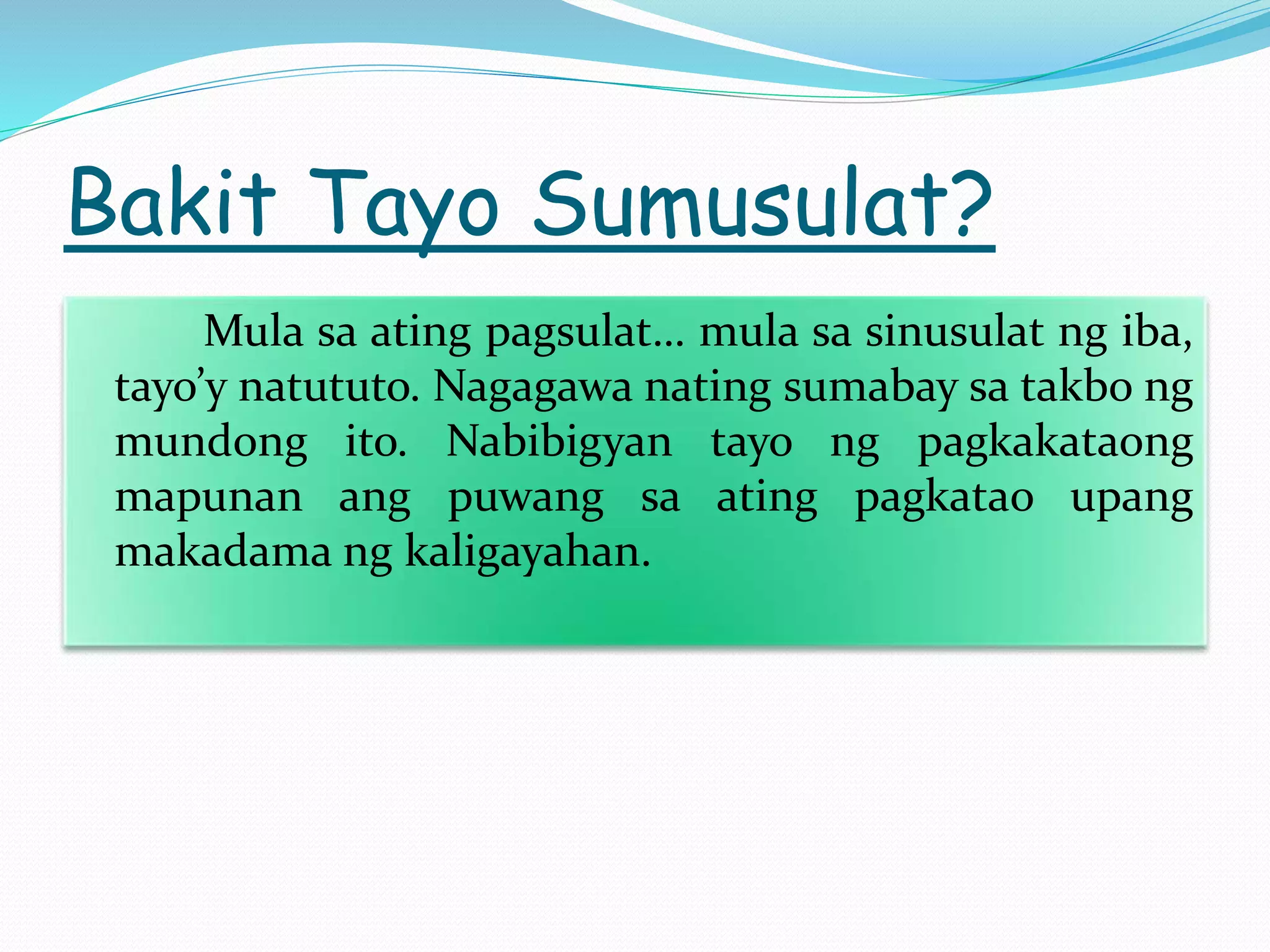 Proseso at-yugto-ng-pagsulat | PPTX