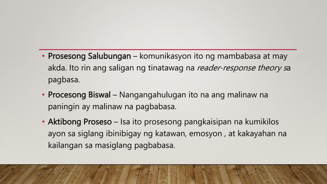 Proseso-ng-Pabasa-Pagbasa at Pagsusuri tungo sa Pananaliksik | PPT
