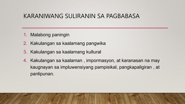 Proseso-ng-Pabasa-Pagbasa at Pagsusuri tungo sa Pananaliksik | PPT