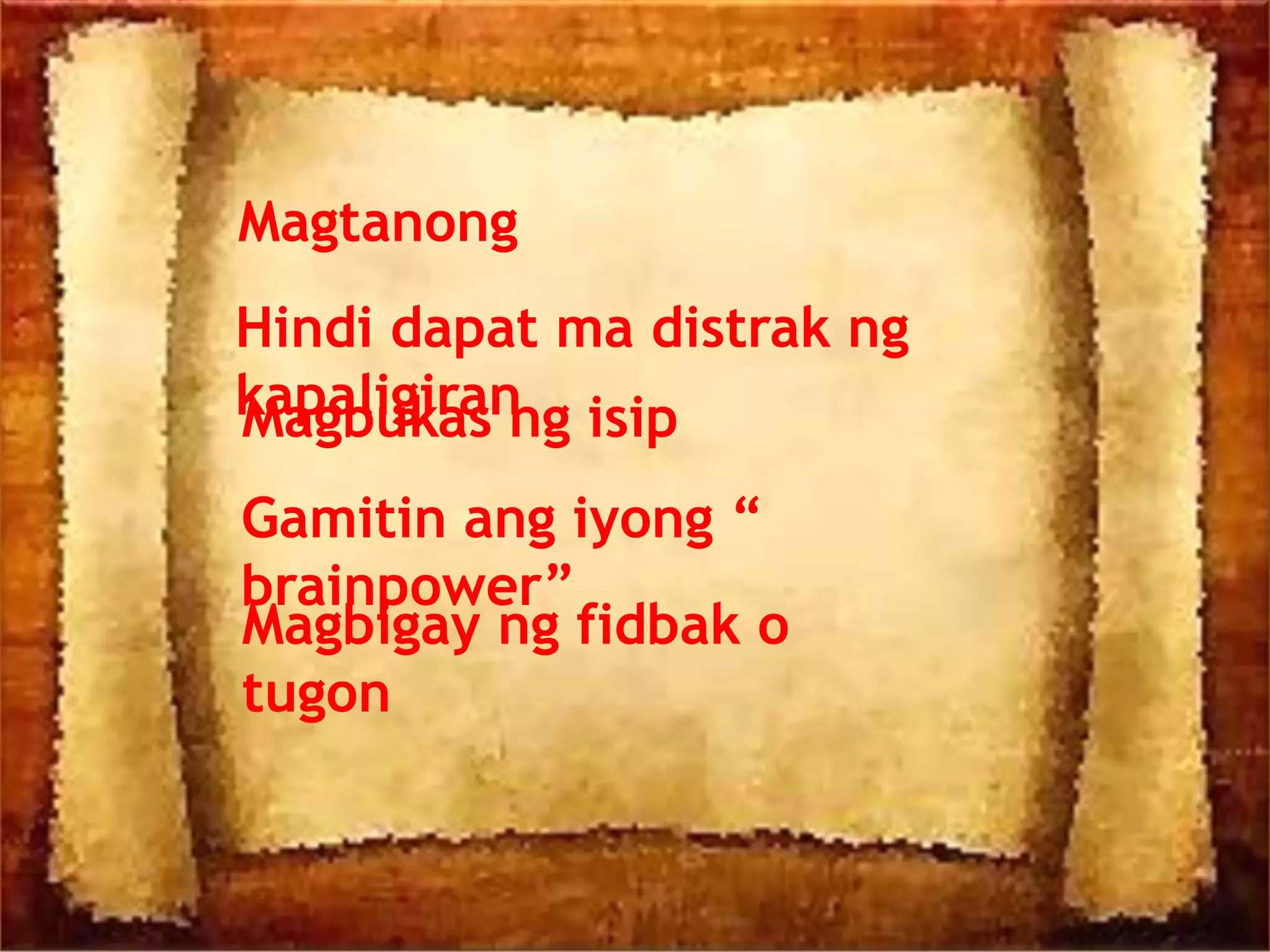 Proseso ng pakikinig | PPTX