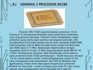 Prosesor kELOMPOK 2 | PPTX