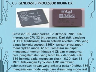 Prosesor kELOMPOK 2 | PPTX