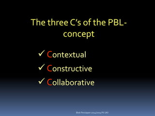 Proses Pembelajaran Tutorial 2014 FK UKI | PPTX