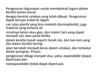 Proses Pembentukan Logam | PPTX