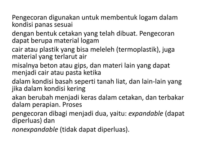 Proses Pembentukan Logam Pptx