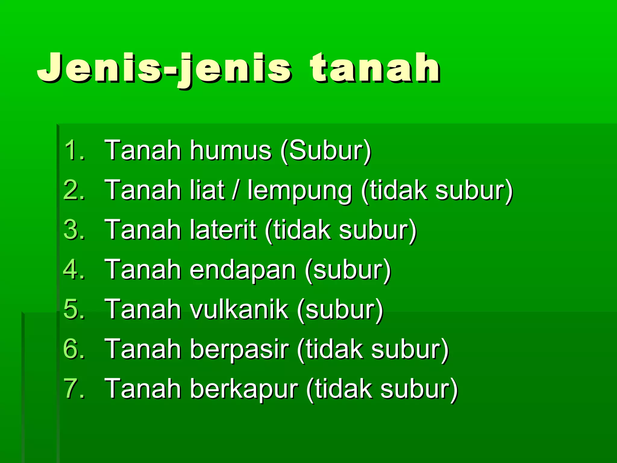 Proses pembentukan tanah | PPT