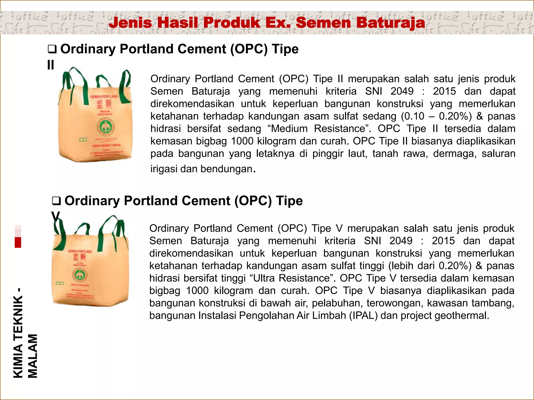 Proses pembuatan bahan Material Semen (kelompok 1).pptx