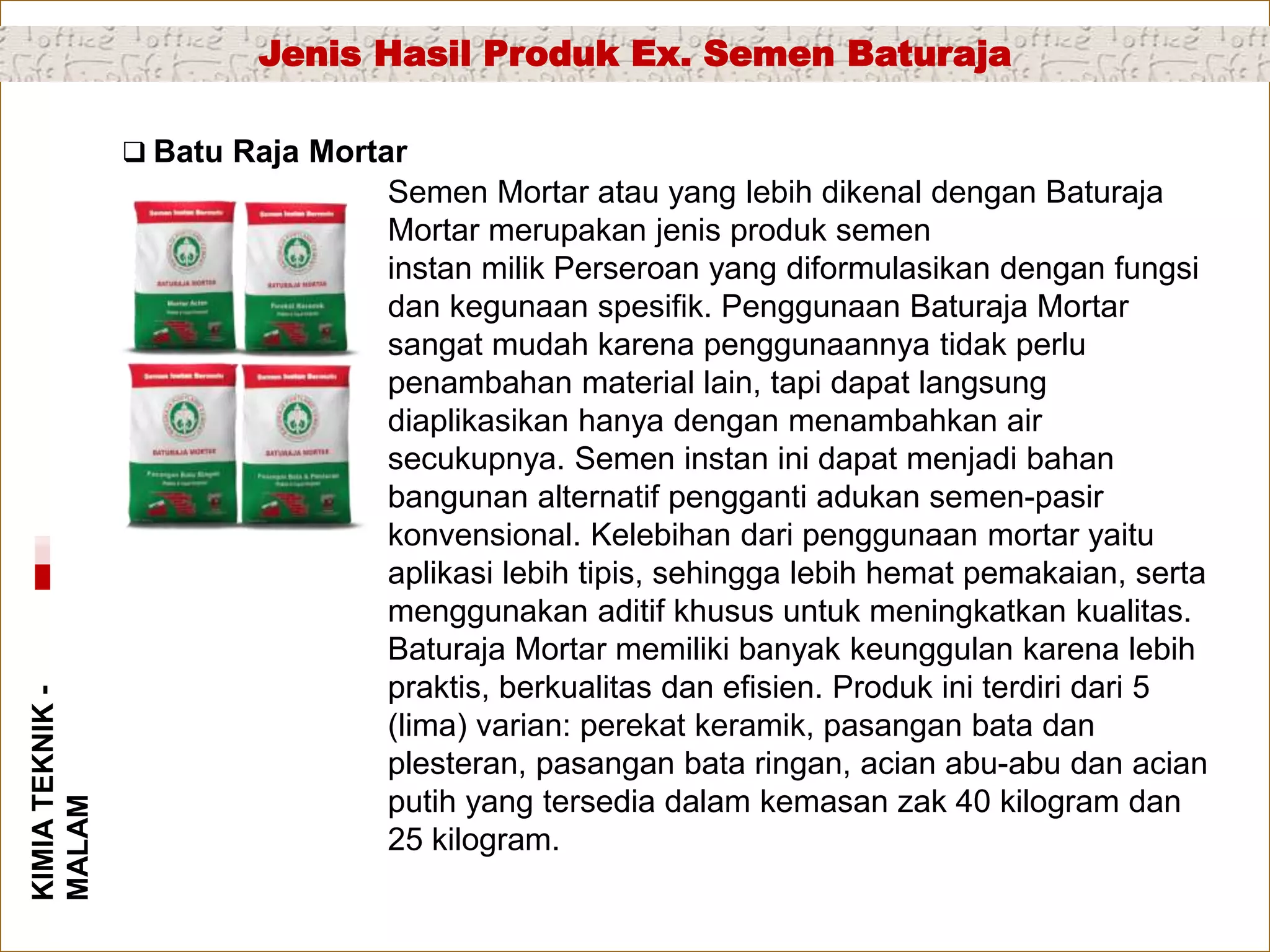 Proses pembuatan bahan Material Semen (kelompok 1).pptx