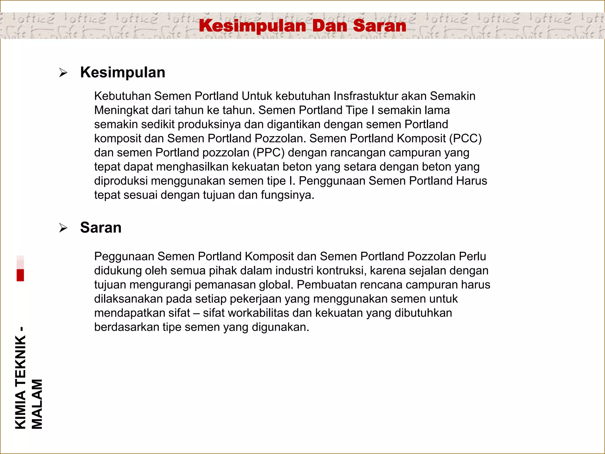 Proses pembuatan bahan Material Semen (kelompok 1).pptx