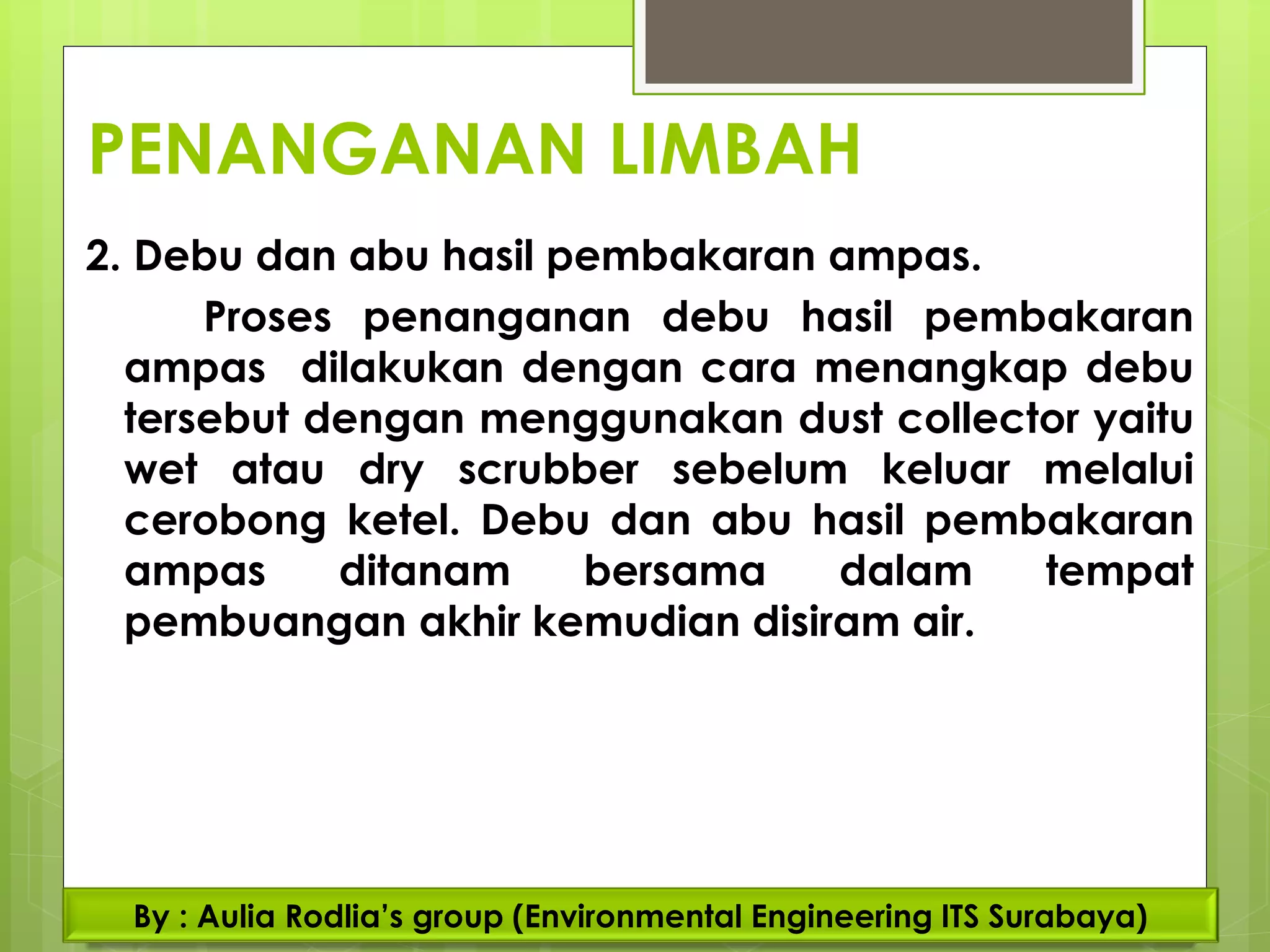Proses pembuatan gula | PDF