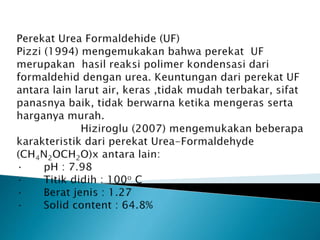 Proses pembuatan kayu lapis (plywood) | PPTX